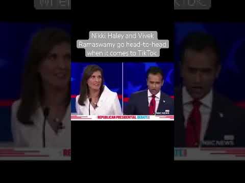 “You’re just scum.” #sc’s Nikki’s Haley rips into Vivek Ramaswamy in #gop #debate