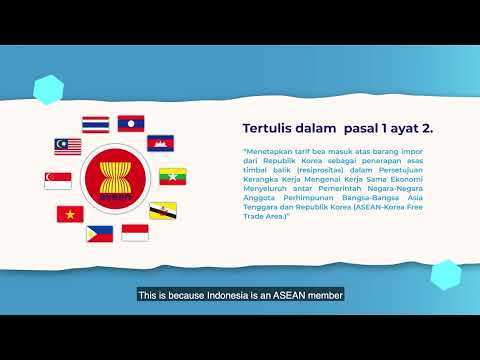 [FTA Support Center] Tarif Preferensi AKFTA yang Perlu Kamu Pahami!!