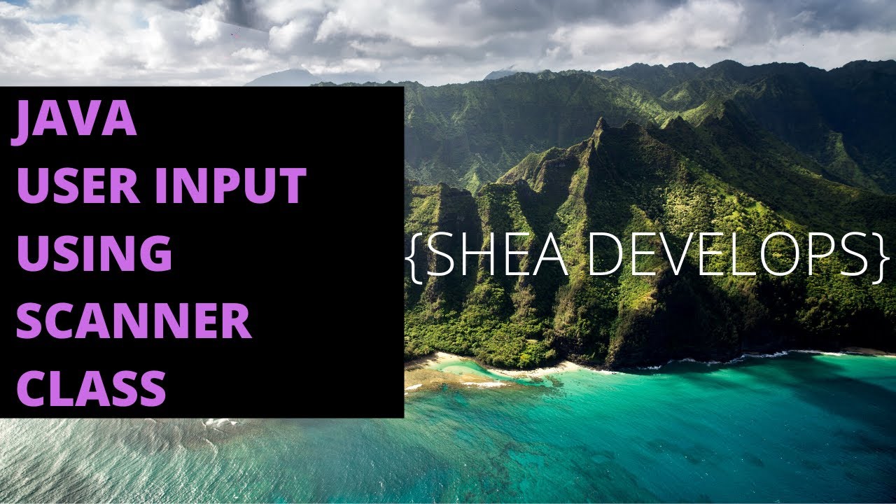 Beginner Java Project on User Input Using Scanner Class