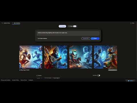 🤯 Create Stunning AI Images for FREE!✨ Turn Your Words into Incredible Art Instantly! Bing Image AI