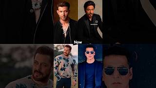 Actors Now and Then ???????? #bollywood #thenandnow #transformation #shorts #viralshorts