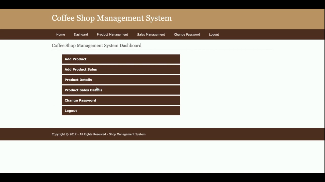 Coffee Shop Management System | Python Django Project Tutorial