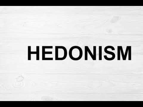 How To Pronounce Hedonism