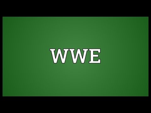 WWE Meaning