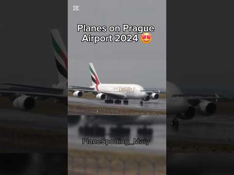 Planes at Prague airport 2024 vs 2010 #shorts #aviation #pragueairport