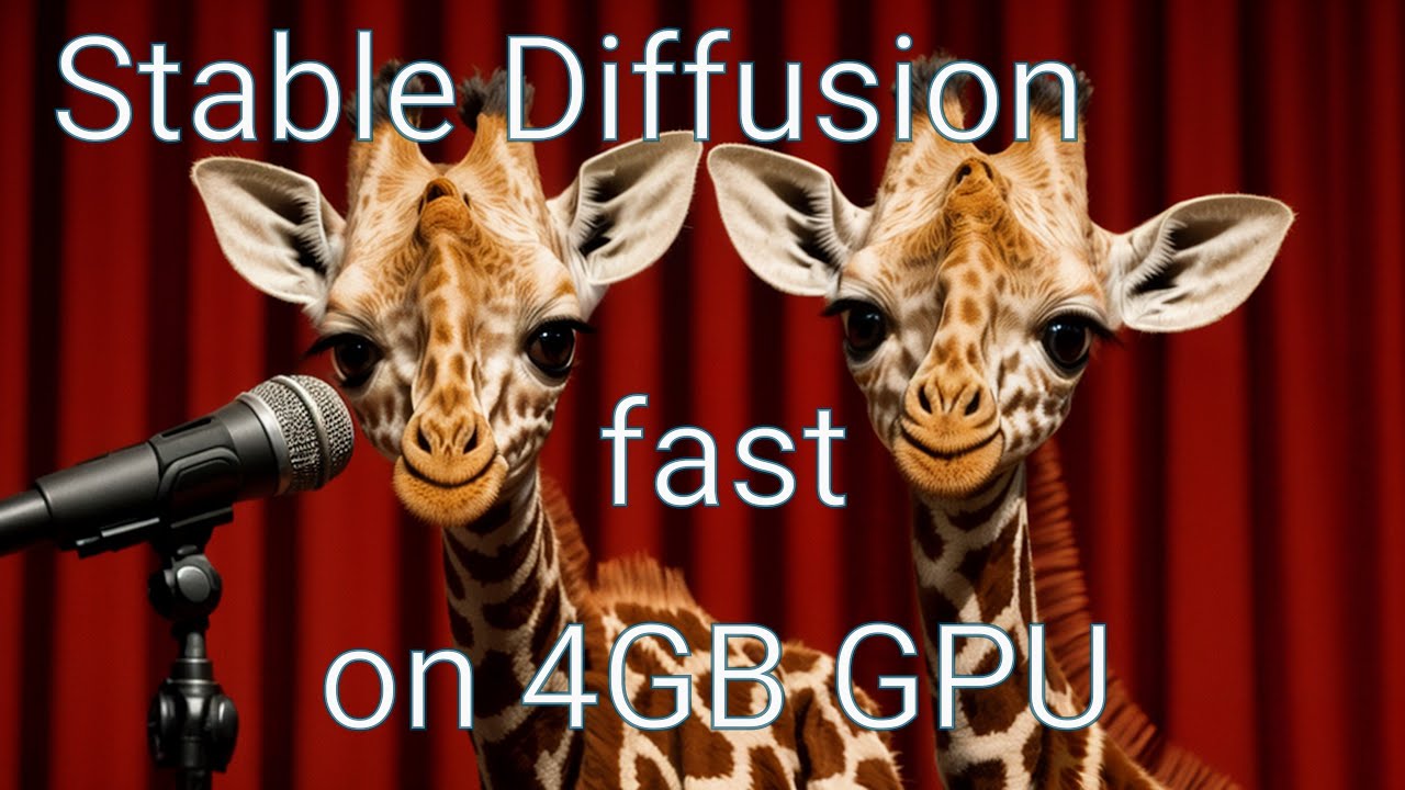 Make StableDiffusion faster on old hardware