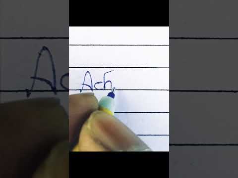 #english #handwriting #handwriting #youtubeshorts #writing #name #angel #archana