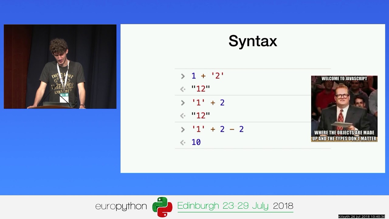 Žan Anderle - JavaScript for Python Developers