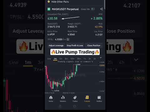 Live Crypto Pump 🚀 $6000 just in 5 minutes | Binance Futures #Trading #viral