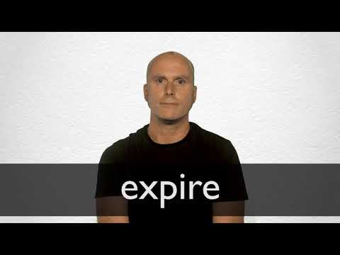 EXPIRE definition in American English | Collins English Dictionary