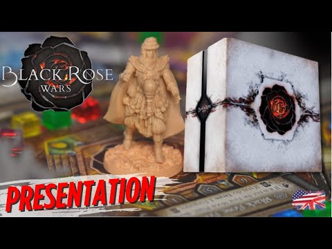 Black Rose Wars Revised Edition │Components Presentation│Board Game