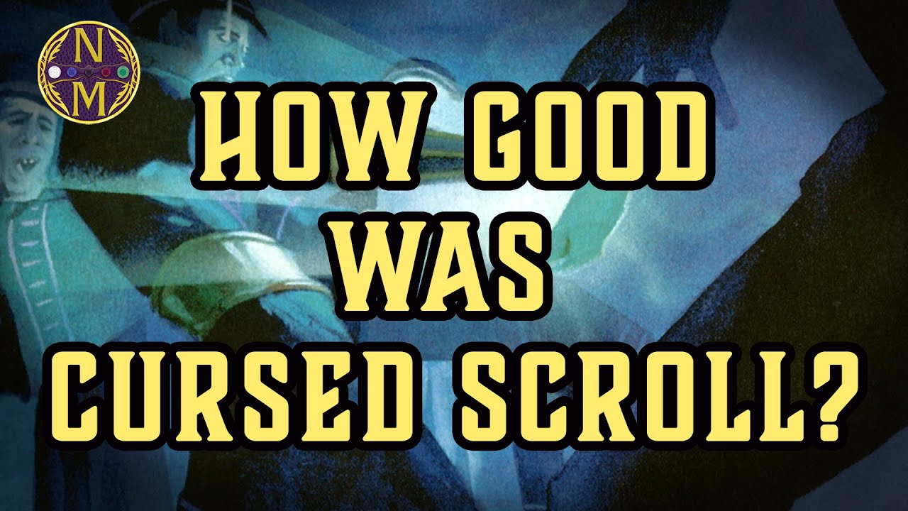 The Forgotten History of Cursed Scroll - One of the Most DOMINANT Magic Cards of All Time