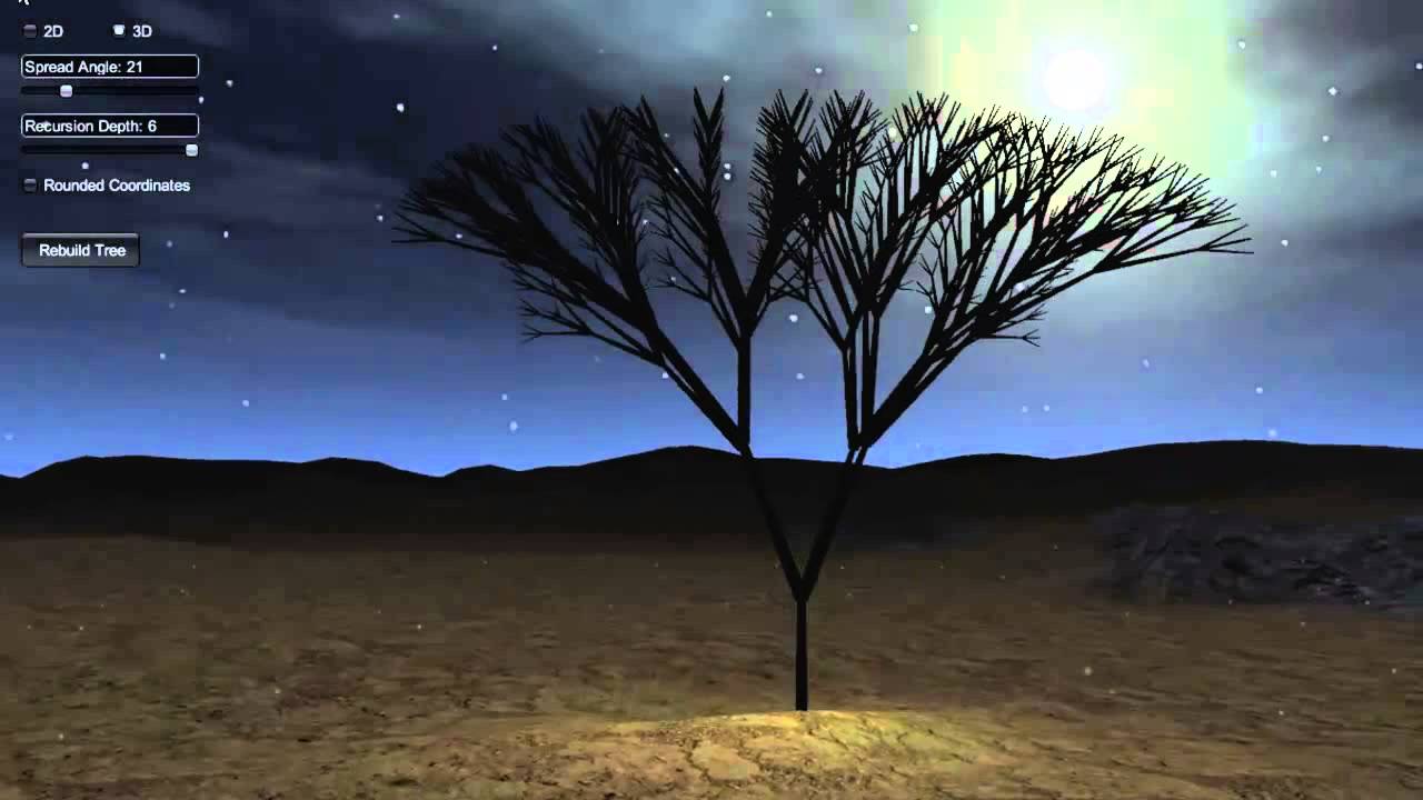 Fractal Trees - Unity 3D