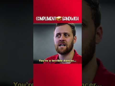 The perfect recipe for a compliment sandwich #shorts