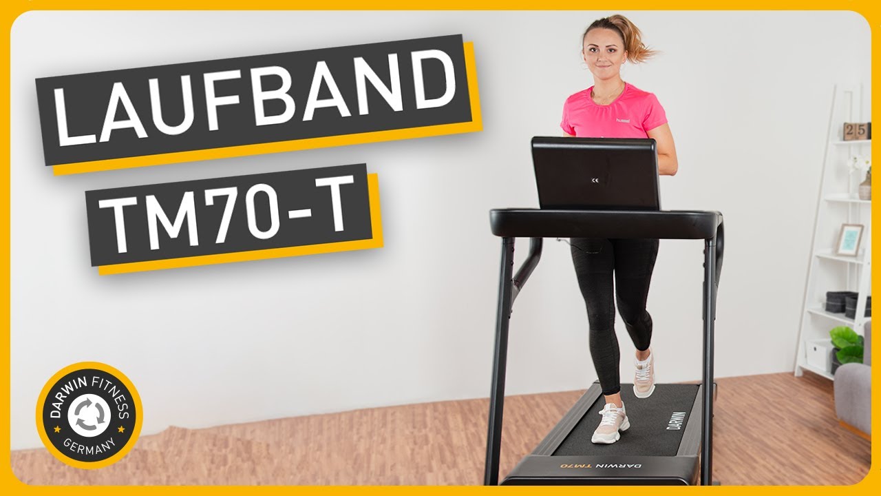 Darwin Laufband TM70 Touch | Multimedia-Features und hervorragende Dämpfung