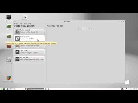 Noob-Shop: Burn DVDs & CDs in Linux Mint 14