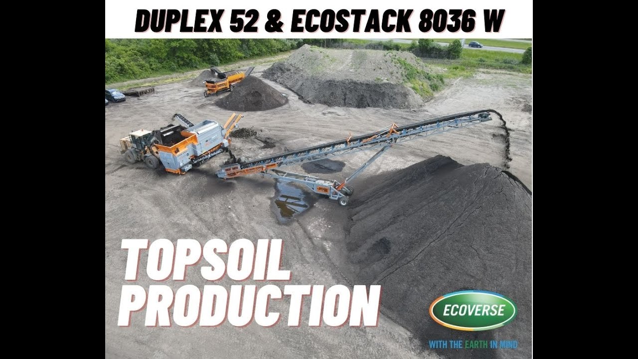 Topsoil: EcoScreen Duplex 52 & EcoStack 8036 W