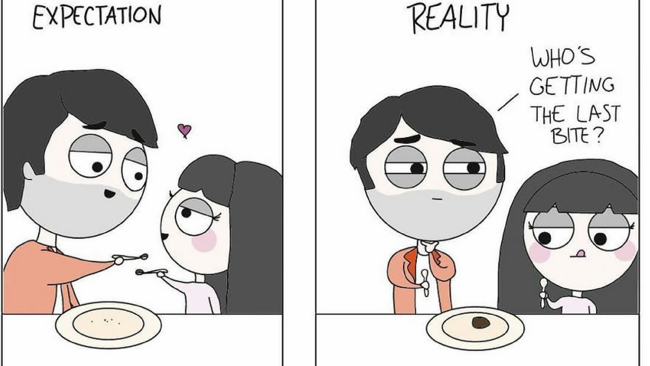 Artist Loves Food And Her Boyfriend And Created These Hilariously Honest Comics To Show It