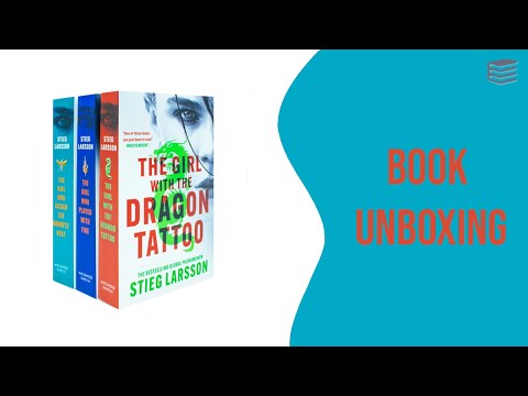 The Millennium Trilogy Collection 3 Books Set By Stieg Larsson - Book Unboxing