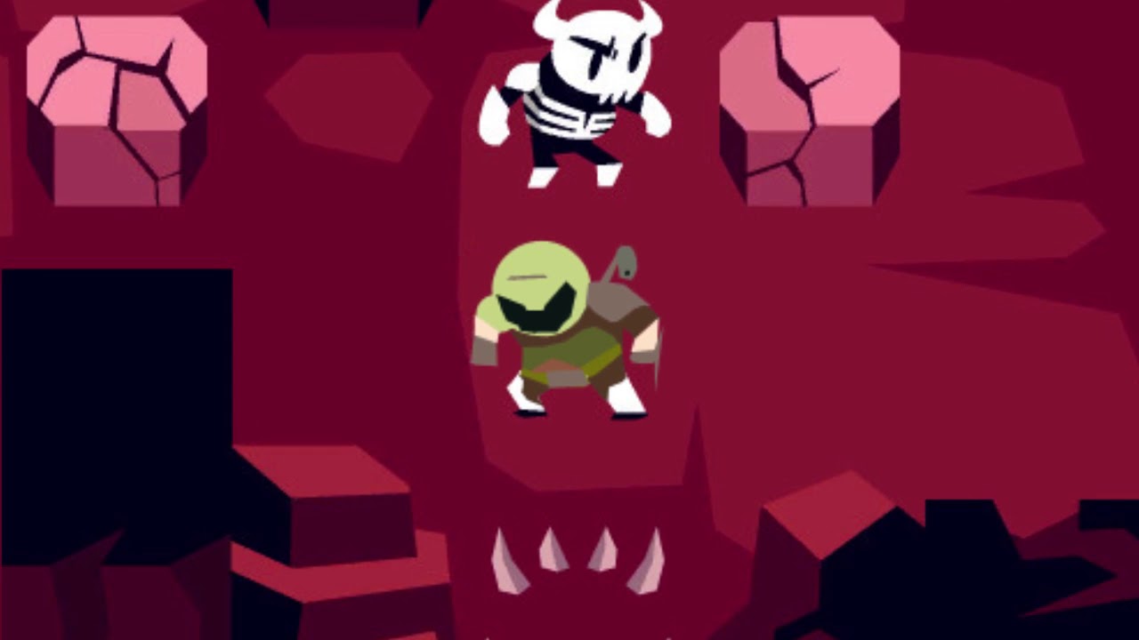 Helltaker, but Doom guy