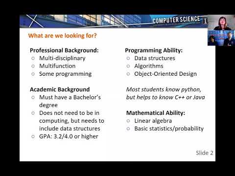 University of Illinois Master of Computer Science: A top-ranked degree that fits your life