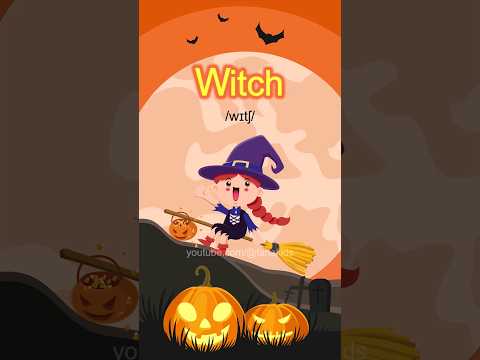 Learn Vocabulary About Halloween For Kids | Halloween Vocabulary | 01-02 | FAHA Kids | #shorts