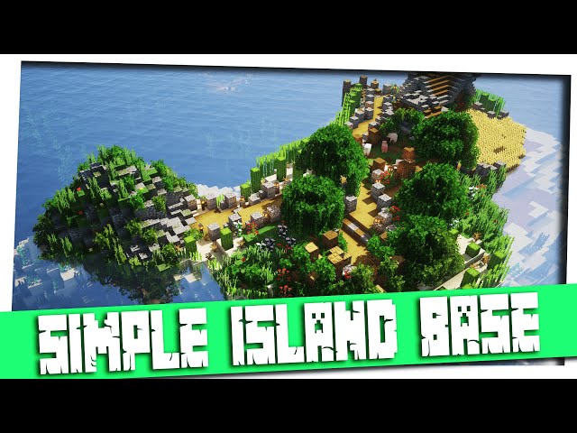 Simple Survival Island Base! Minecraft Map