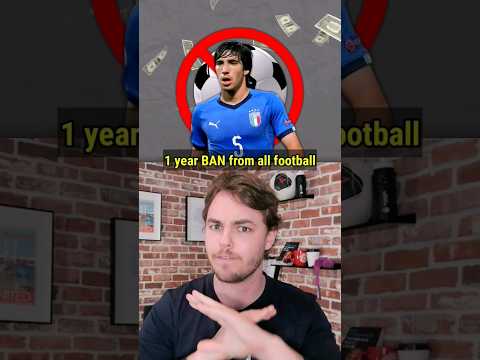 Sandro Tonali given 1 YEAR Football Ban!
