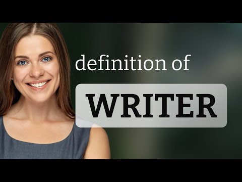 Writer | WRITER definition