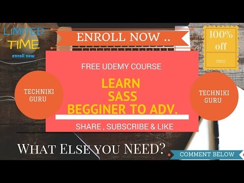 Sass: From Beginner to Advanced
