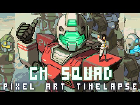 Steam Community :: Video :: GM SQUAD - Pixel art timelapse