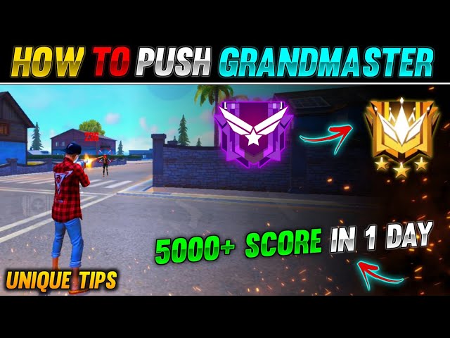 Top 5 tips to reach Grandmaster tier in Garena Free Fire