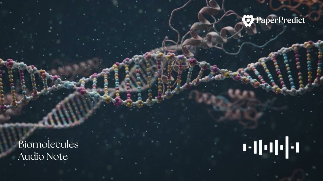 Chapter 9 Biomolecules | Paper Predict NEET 2026 Biology Podcast | NCERT Class 11 Biology