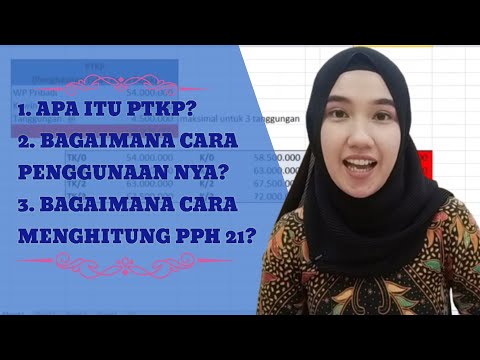CARA MUDAH MENGHITUNG PTKP