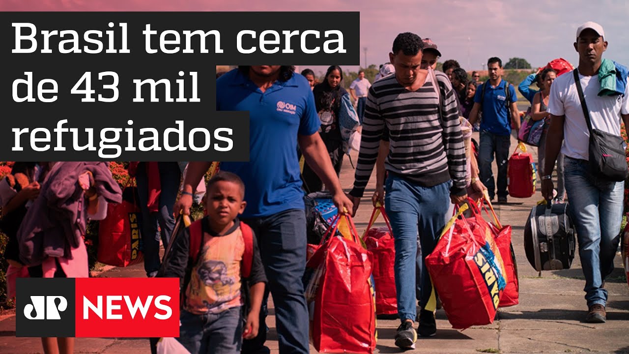 Número de refugiados no Brasil aumenta mais de sete vezes em um semestre; maioria é de venezuelanos