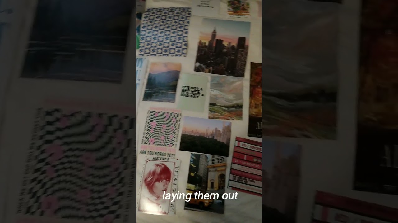 diy poster wall set up🤭😍