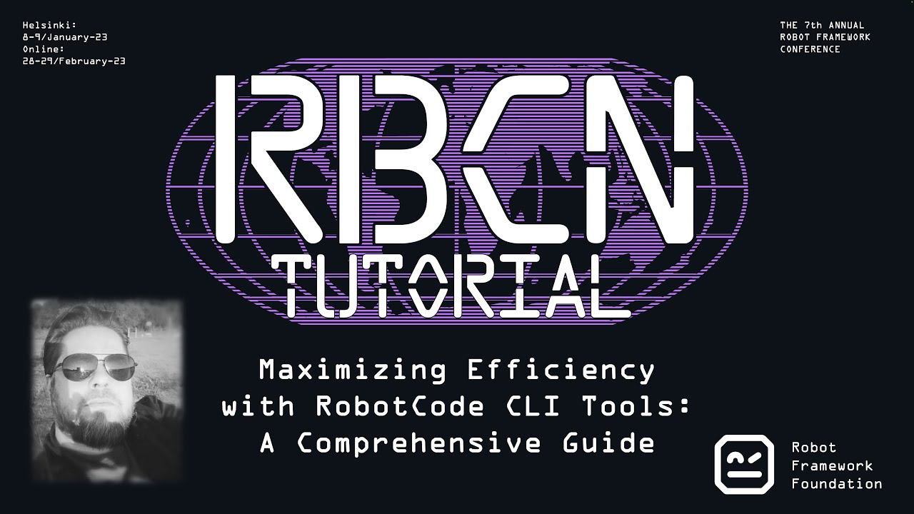 RoboCon 2024 Tutorial - Maximizing Efficiency with RobotCode CLI Tools: A Comprehensive Guide