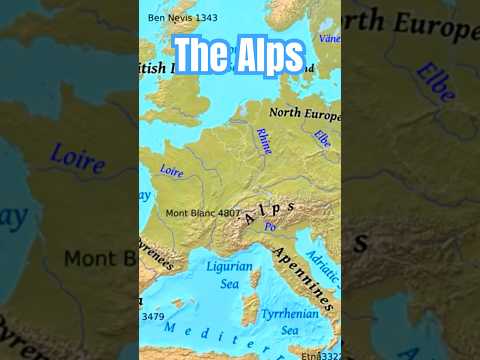 🗻 What are the Alps? The Alps Explained ~ Where are the Alps? The Alps Mountain Range #thealps#alps