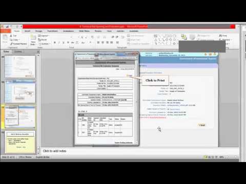 Bid Opening NIC eProcurement