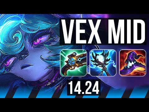VEX vs YONE (MID) | NA Grandmaster | 14.24