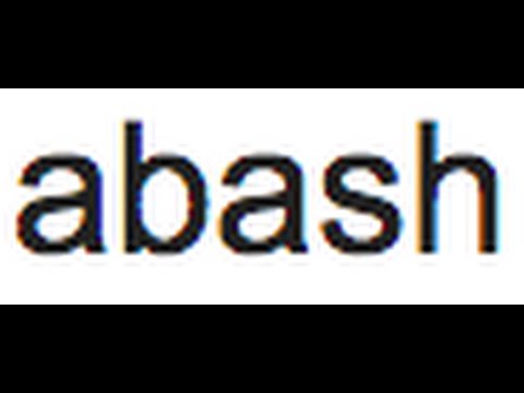 Abash Meaning