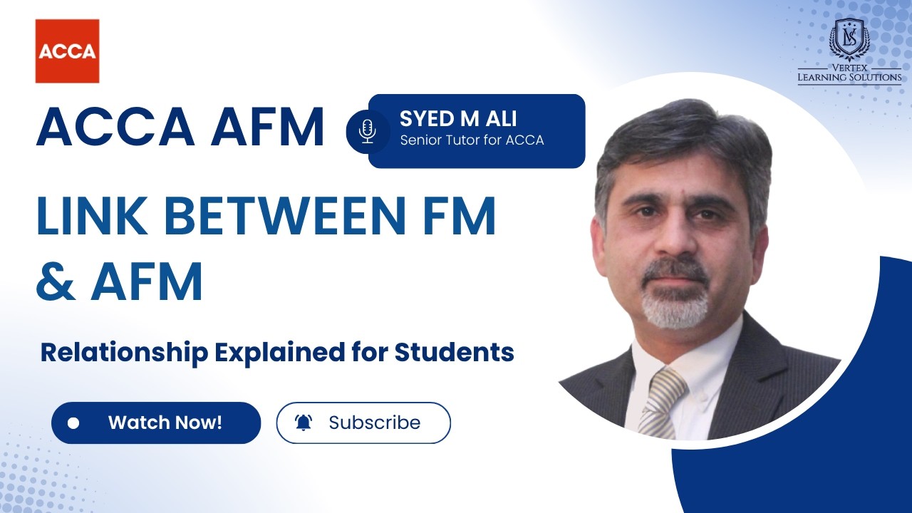 How ACCA FM Leads to AFM | Key Relationship Explained for Students