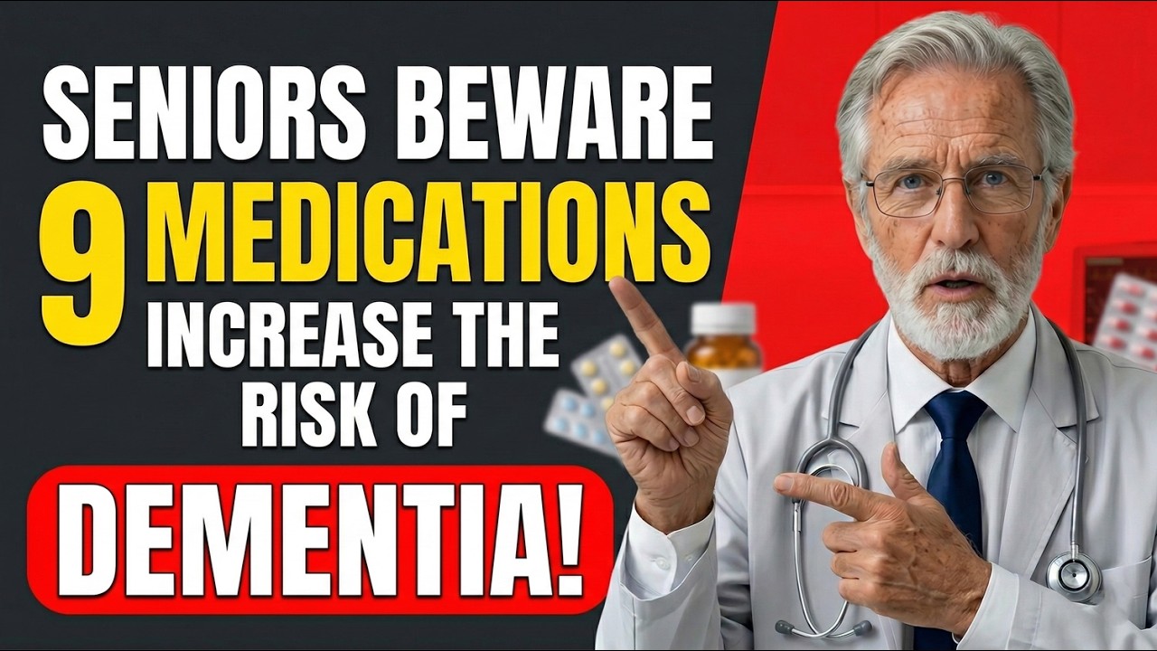 Seniors Beware: 9 Common Medications That May Increase Dementia Risk