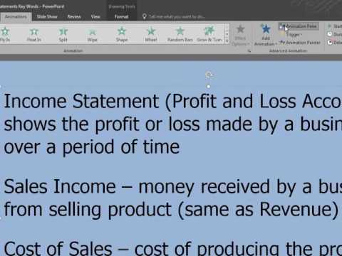 ECDL Presentations Exam Revision