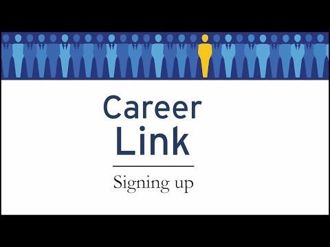 CareerLink: How to register