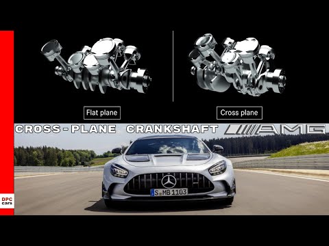 Mercedes AMG GT Black Series Cross Plane Crankshaft