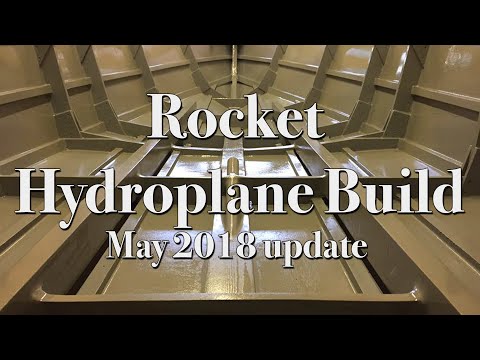 Building Rocket a 15ft Stepped Hull Hydroplane | May 2018 Update ...
