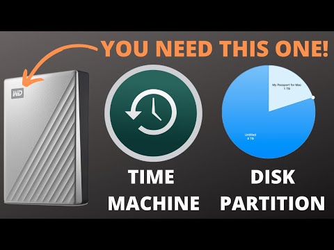 Set External Drive for Time Machine. Create Disk Partition. Choose the Right External Disk?