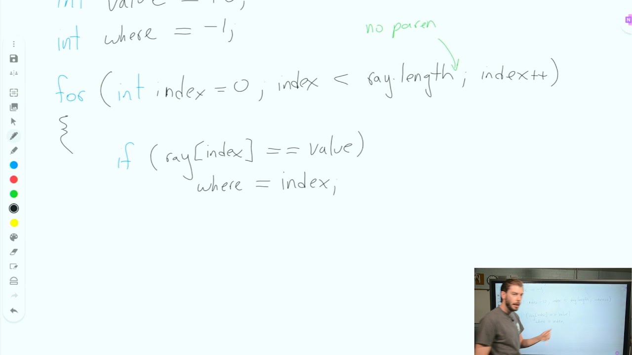 Java linear search of an array | AP CSA Unit 6