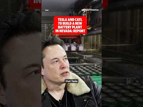 @tesla & CATL to build a new battery plant in Nevada: Report 🔋 #shorts